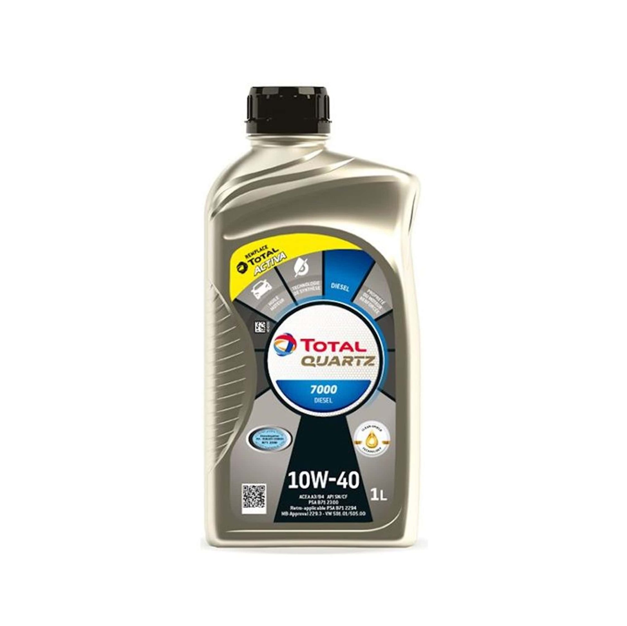 Total Motorno ulje 10w40 Quartz 7000 5L Diesel - Global oil